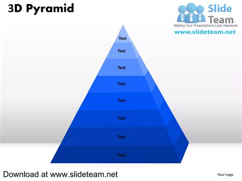 D Pyramid Powerpoint Diagrams And Powerpoint Templates PDF Desktop Publishing Computer