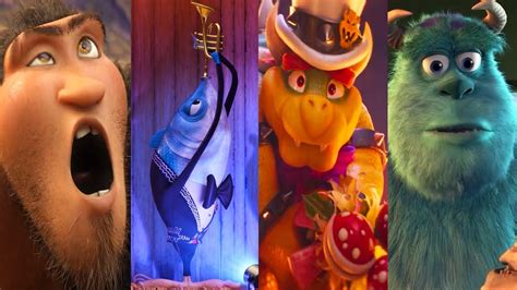 1 Second From 53 Animated Movies YouTube