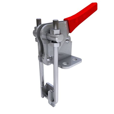 Vertical Latch Toggle Clamp With Latch Plate Size 225kg Good Hand Uk