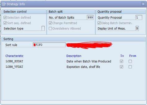 Solved Sort Sequence Functionality In Batch Management Sap Community