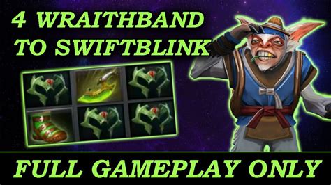 4 Wraithband To Swift Blink Full Gameplay Meepo 89 YouTube