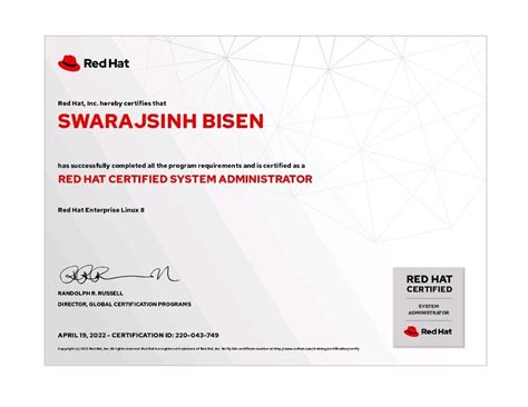 Rhcsa Rhel Redhatlinux Redhatenterpriselinux Redhatcertification