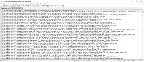 Music Library Manager Export To Csv File