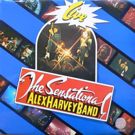 Sensational Alex Harvey Band Live Vinyl Records Lp Cd On Cdandlp