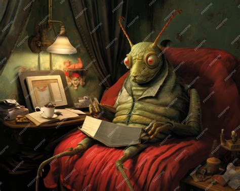 Premium Ai Image Metamorphosis Into A Terrifying Galactic Insect The