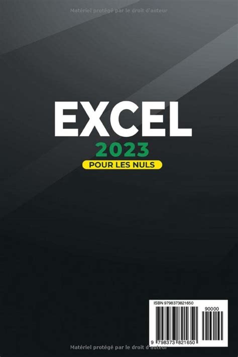 Excel 2023 Pour Les Nuls Le Guide Pratique Pour Devenir Un