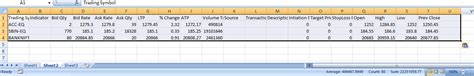 Creating Excel Strategy With Live Data MyCoder