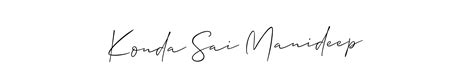 82 Konda Sai Manideep Name Signature Style Ideas Free E Sign