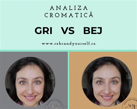 Analiza Cromatică Rebrand Yourself Style Coaching