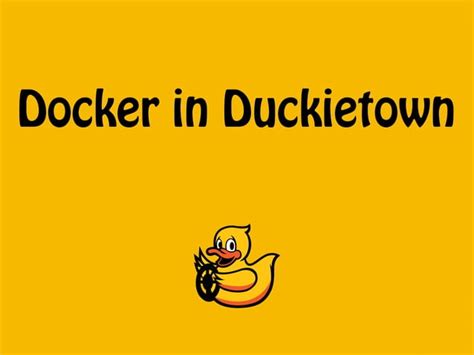 Dockers Containers In Action Slide 0 To Hero Pdf