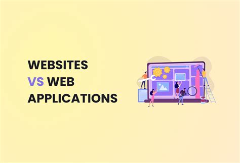 website vs web application what are the differences