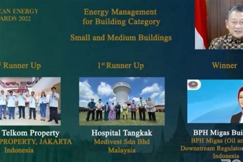 Raih Penghargaan AEA 2022 BPH Migas Upayakan Kelola Gedung Berbasis