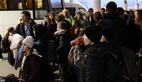 Ukraine War Group Of 50 Orphans Awaiting New Life In Uk Stranded In
