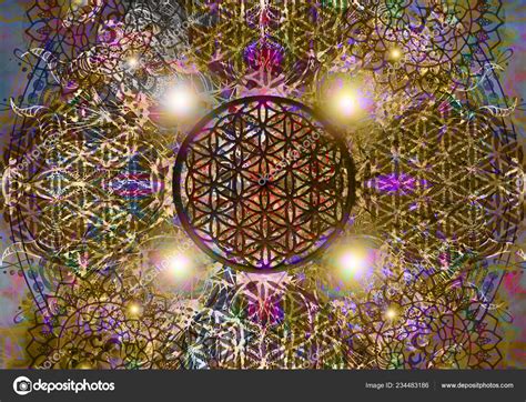 Sacred Geometry Background