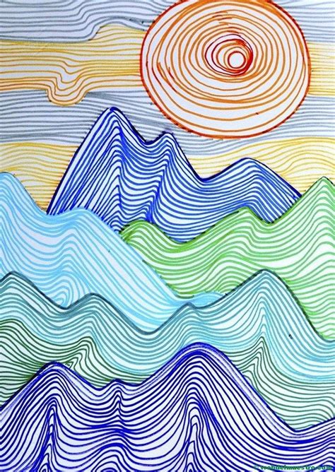 Dibujos De Líneas Simples Para Niños