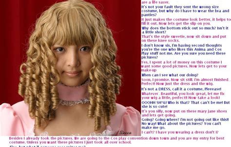 Pg Rated Tg Captions Cos Play For Bobby