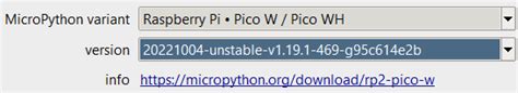 Is This Compatible With The Pico W · Issue 6 · Namatomicropython