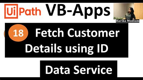 How To Fetch The Customer Details Of A Particular Customer Using