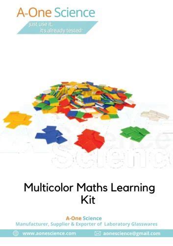 Pack Multicolor Colour Tiles Math Product For School At ₹ 355 In