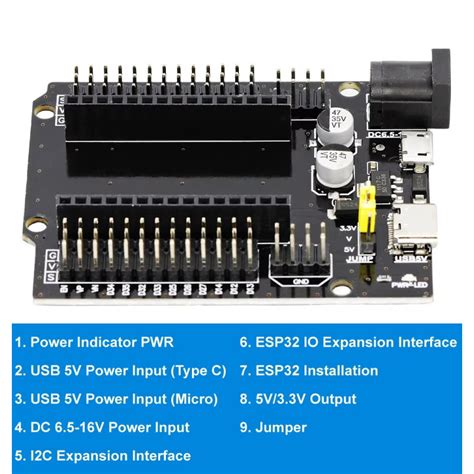 Placa De Expansión Esp32 30p Devkit V1