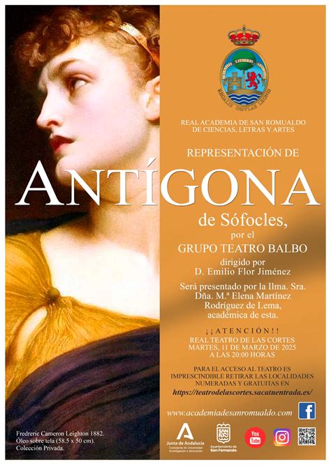 Representación Teatral De Antígona De Sófocles San Fernando