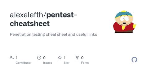 GitHub Alexelefth Pentest Cheatsheet Penetration Testing Cheat Sheet