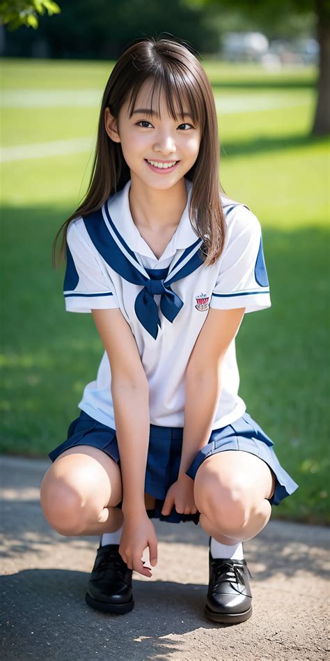 Neat College Girl Petite Pers Seaart Ai