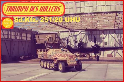 Sdkfz 25120 Uhu 3d Printed Model Kit 172 Tdw Eur 2999 Picclick Fr