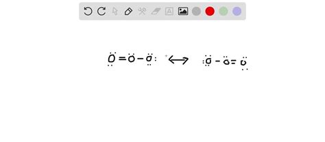 Solved Write Lewis Formulas For The Resonance Forms Of An Ozone