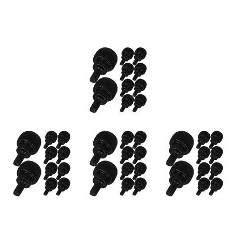 Worgeous 96 Pcs Pc Case Thumb Screws Pc Computer Case Thumb Screws For Computer Pc Case Power