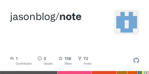 GitHub Jasonblog Note