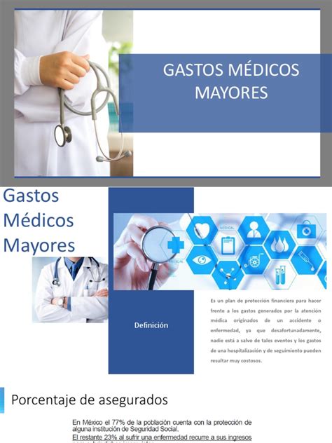 Gastos Medicos Mayores Pdf Seguro Donación