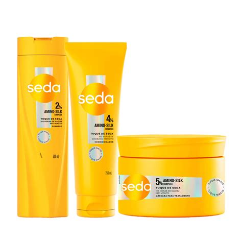 Kit Seda Amino Silk Shcondmasc Shopee Brasil