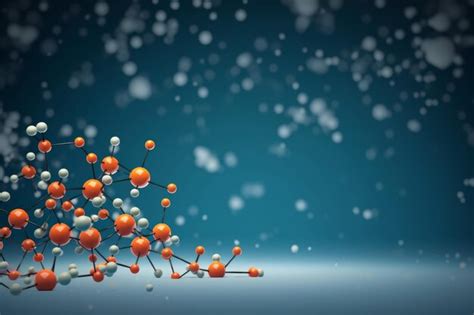 Premium Ai Image Molecule Structure Background Generate Ai