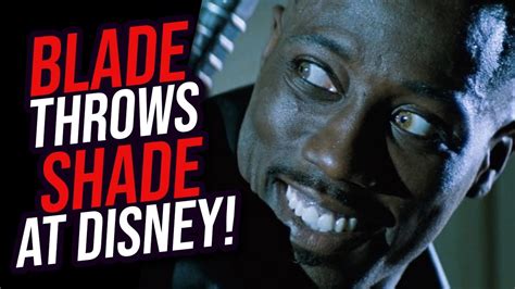 Wesley Snipes Shades Disney Blade Reboot