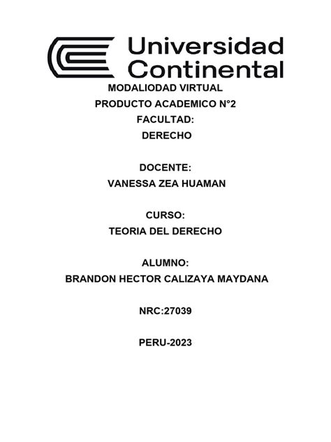 Pa 2 Teoria Del Derechoo Pdf Constitución Regulación