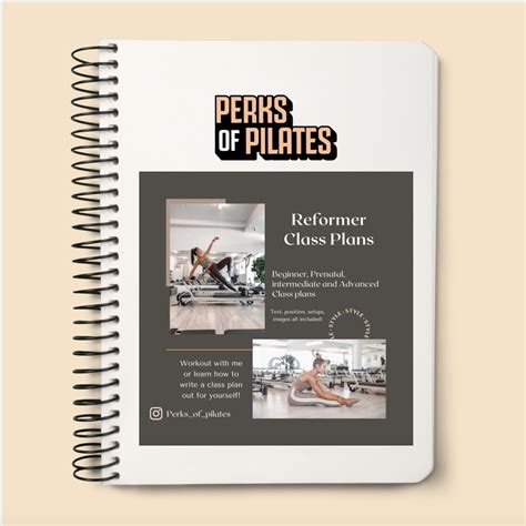 Reformer Class Plan Pack And Templates — Perks Of Pilates