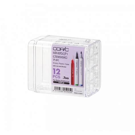 Empty Copic And Ciao Hard Clear Cases Cavalier Art Supplies