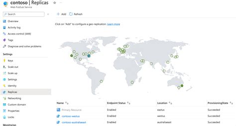 Geo Replication With Azure Web Pubsub