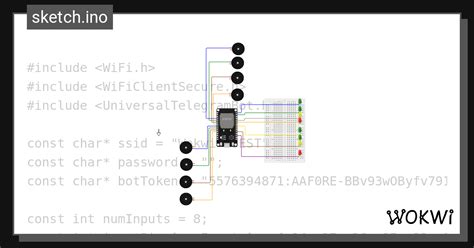 Projeto sensor caixa dágua Wokwi ESP STM Arduino Simulator