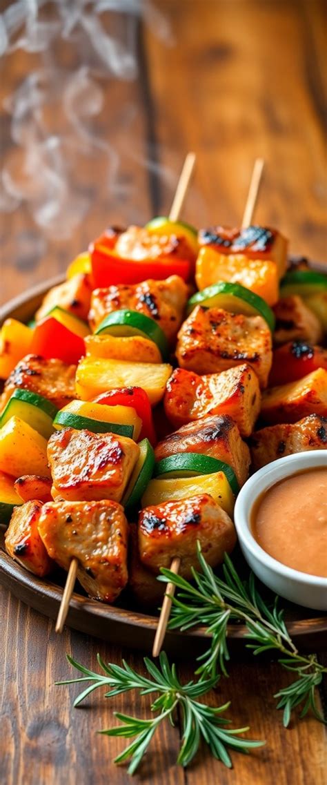 Smoked Chicken Kabob Recipe