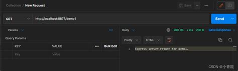 express 实现 get、post、put、delete 类型的接口 express get csdn博客