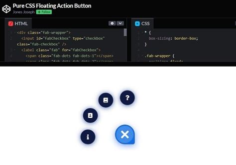 11 Css Floating Action Buttons Webtopic