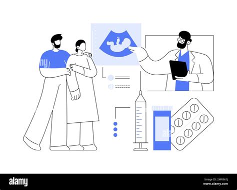 Infertility Treatment Abstract Concept Vector Illustration Stock Vector Image And Art Alamy