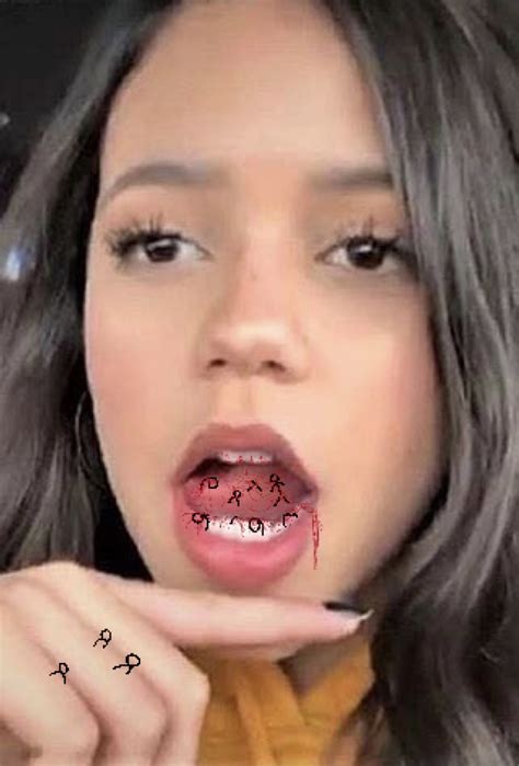 Jenna Ortega Mouthful By Legosized2 On Deviantart