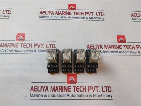 Omron My4 Relay With Socket 24 Vdc Aeliya Marine