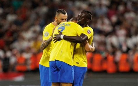 Al Nassr Cristiano Ronaldo Et Sadio Mané Sépanouissent Face à Al