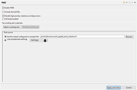 Add Report Editor To The Global Preferences · Issue 47 · Pmdpmd