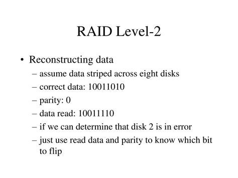 Ppt Raid Systems Powerpoint Presentation Free Download Id744987