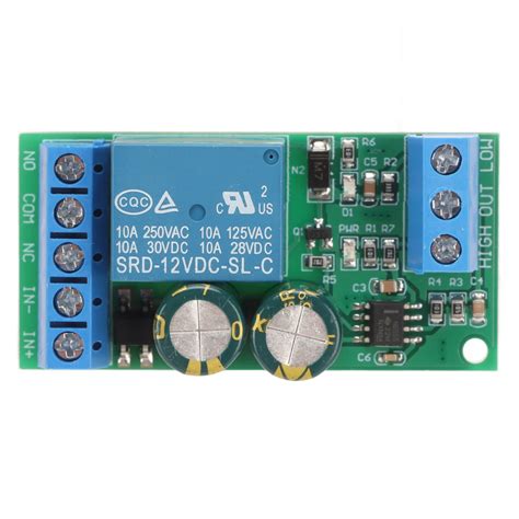2024 Water Level Controller Module Liquid Detection Sensor Automatic Control Relay Panel 12v For